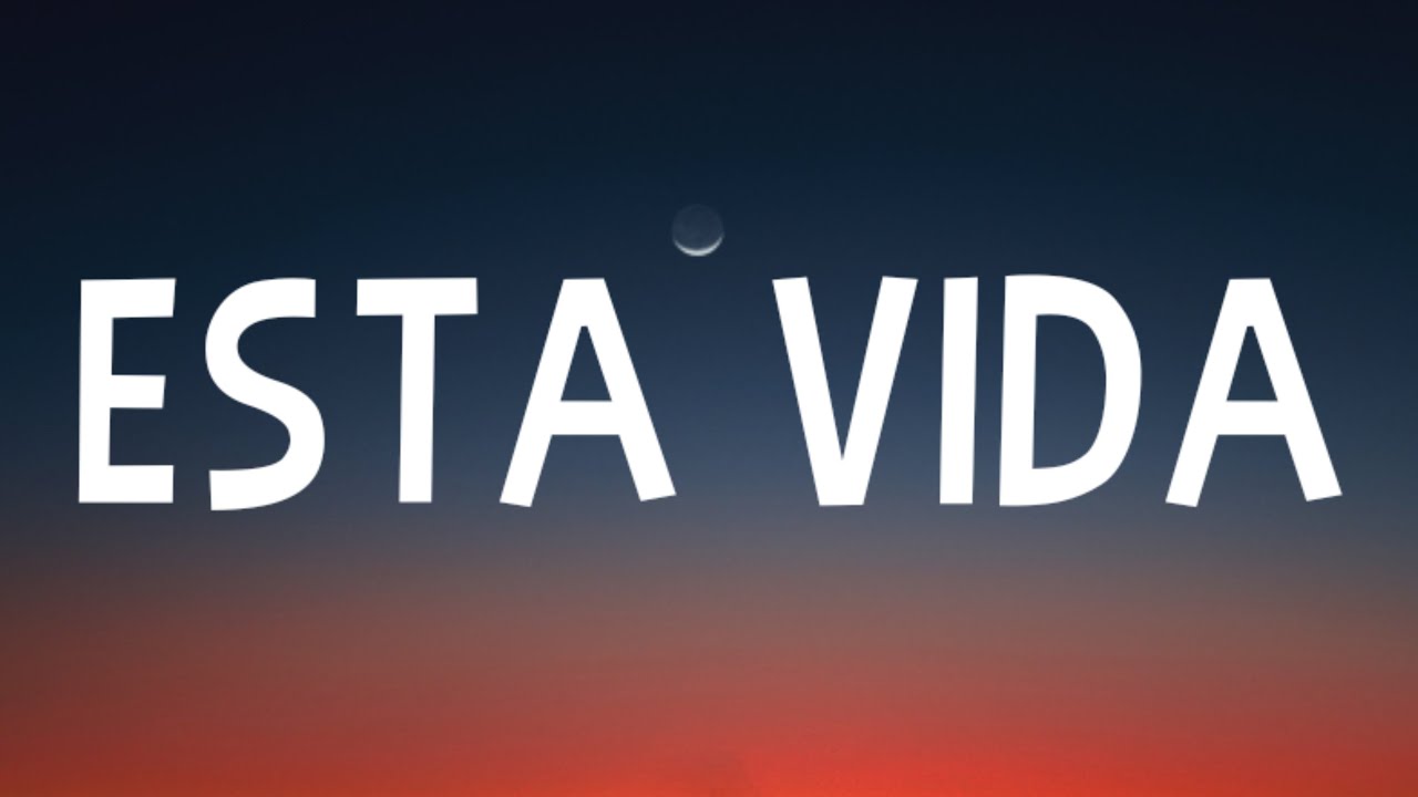 Marshmello, Farruko - Esta Vida (Letra/Lyrics) - YouTube
