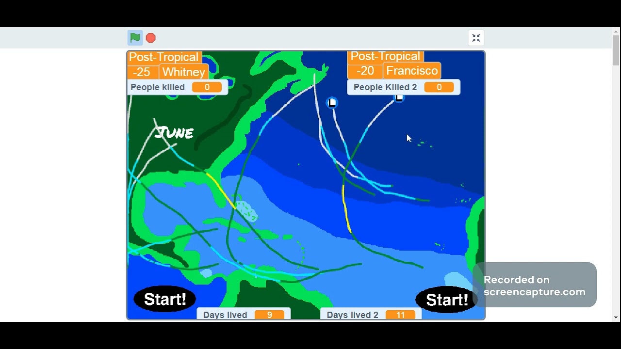 Making our Hurricane season [ Hurricane simulator on scratch - YouTube