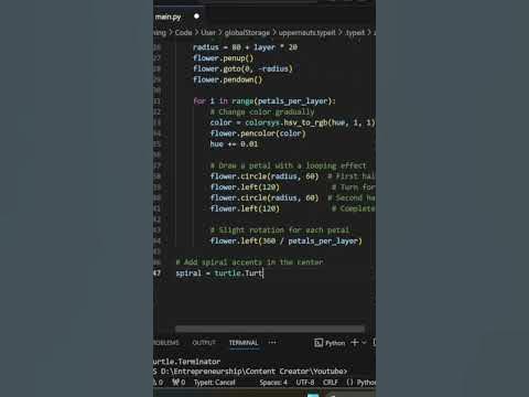 Python Turtle Video for Firework Tutorial for Beginner Python - YouTube