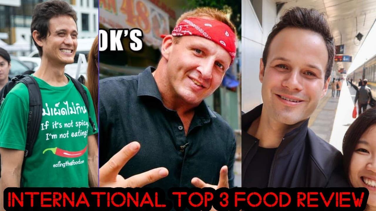 International Top 3 Food Review || Most Popular Food Review Youtuber ...