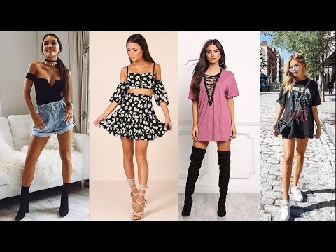 ROPA DE MODA JUVENIL-OUTFITS CASUALES - PRIMAVERA VERANO-MODA SEXY 2019 2020