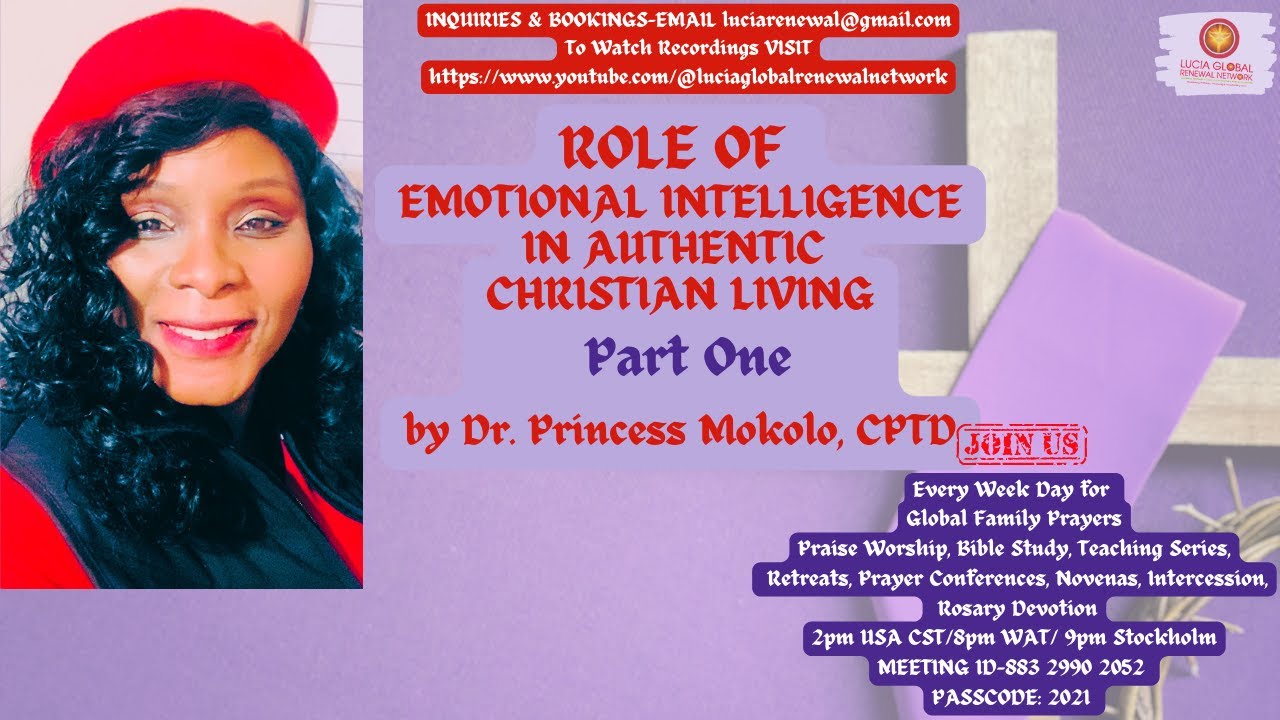 Part 1 Role of Emotional Intelligence in Authentic Christian Living by ...