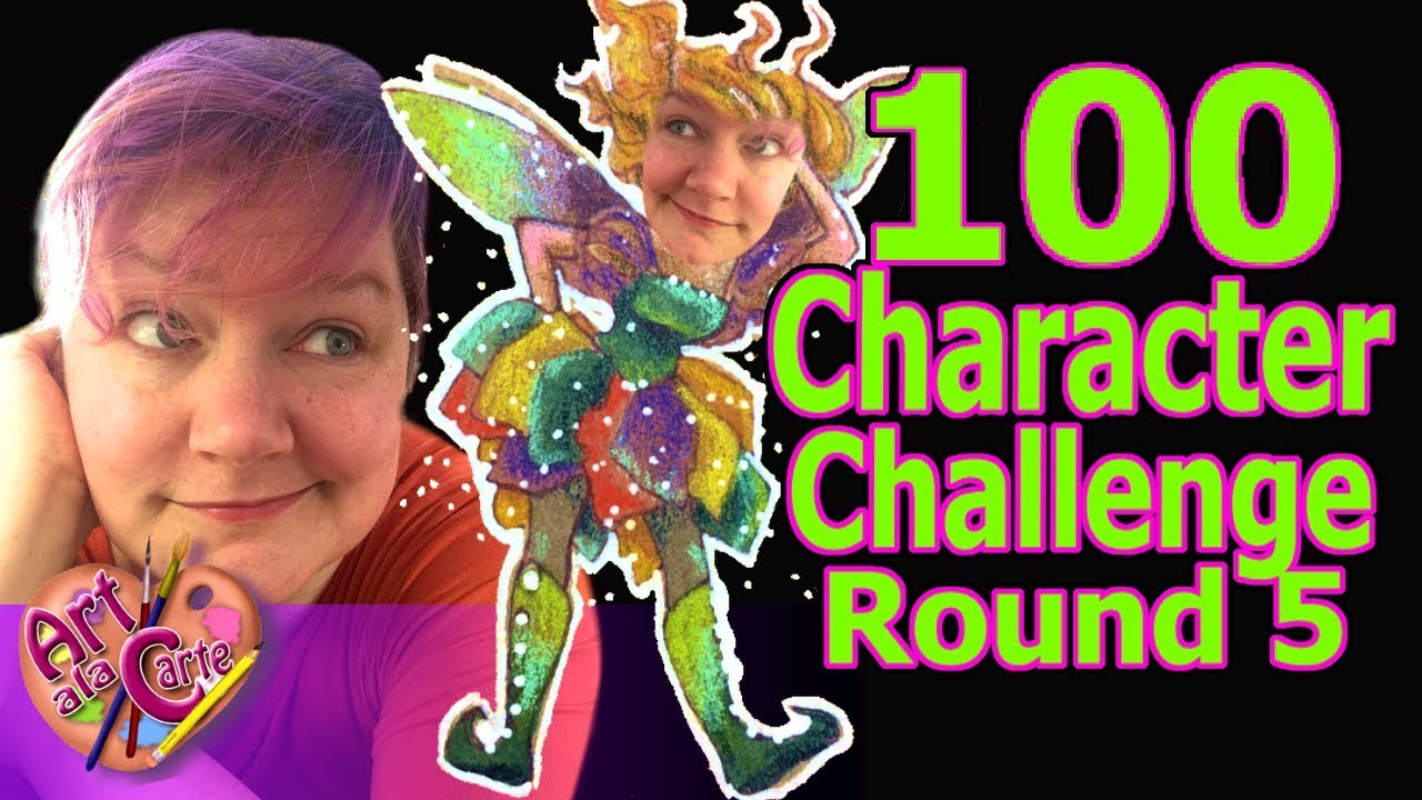 I wanna Cosplay my own ART! 100 Character Challenge - YouTube
