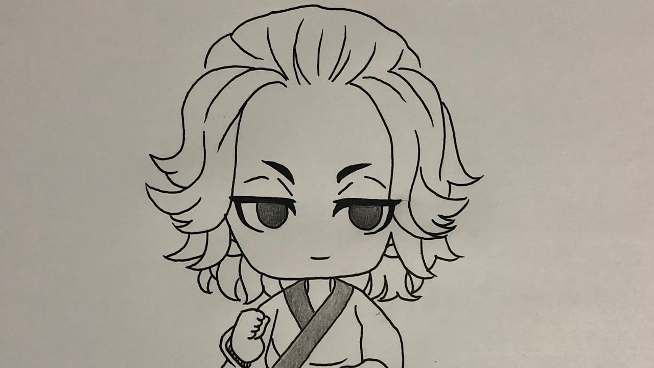 Cara Menggambar Mikey versi Chibi || Tokyo Revengers - YouTube
