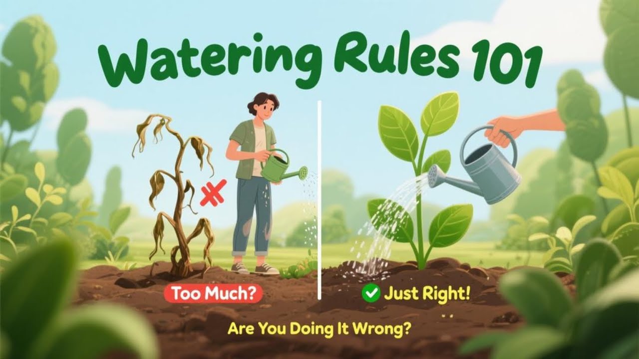 Watering Rules 101: How to Water Your Garden the Right Way (Bootcamp Ep ...