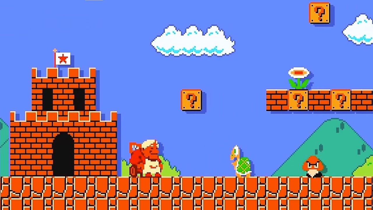 Super Mario Bros Remastered HD: The Grandma from Coco - YouTube