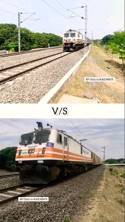 LHB coach VS ICF coach train running in high speed.....! #shorts #train #viral - YouTube