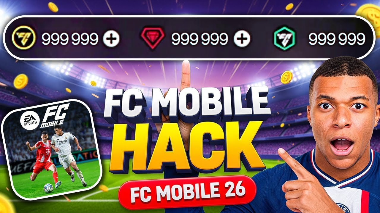🔥 FC MOBILE 26 HACK/MOD Tutorial - UNLIMITED COINS & FC POINTS in EA FC ...