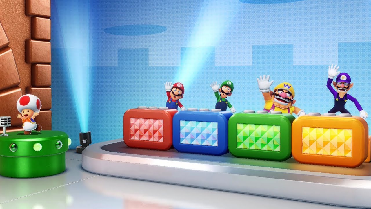 Super Mario Party Minigames - Rattle and Hmmm - YouTube