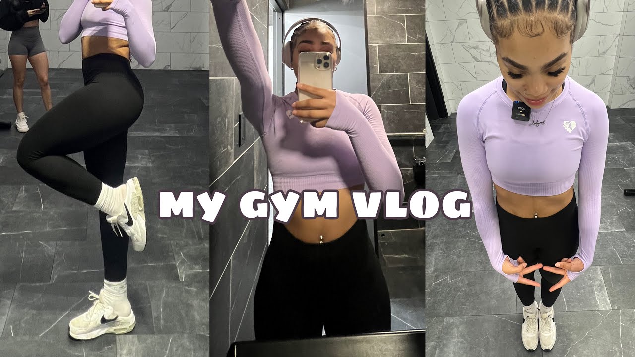 Gym Vlog My Leg Day Routine Youtube