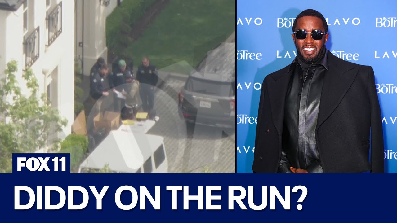 Where is Diddy? Agents raid Sean Combs' homes - YouTube