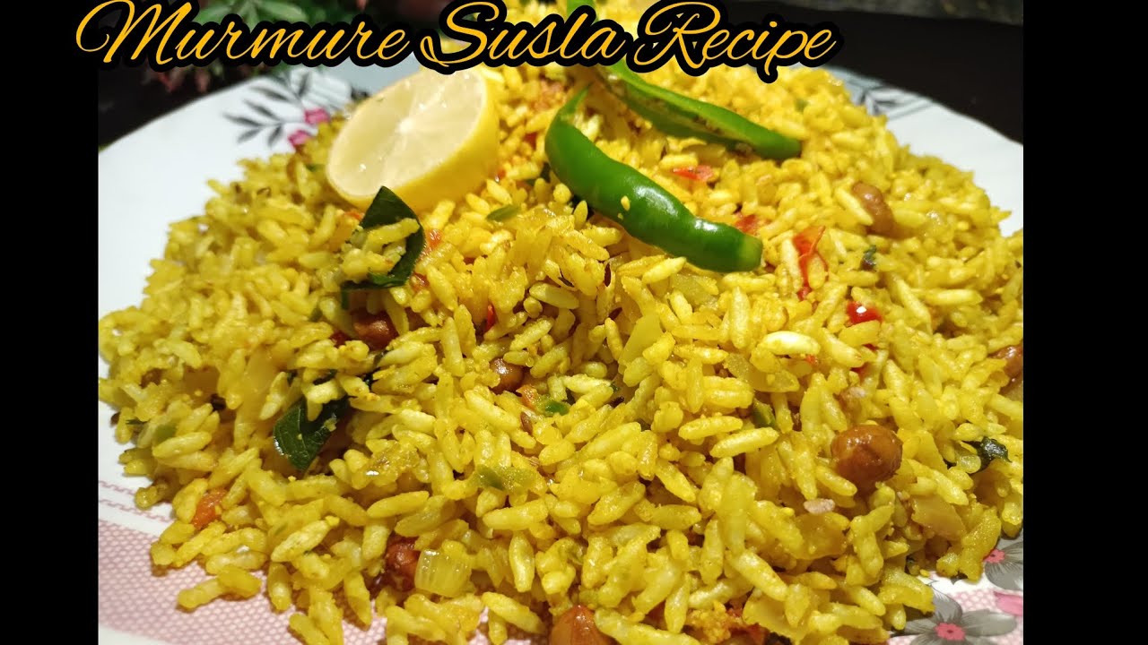 Susla Recipe | karnataka famous breakfast |murmure susla |Mandaki ...