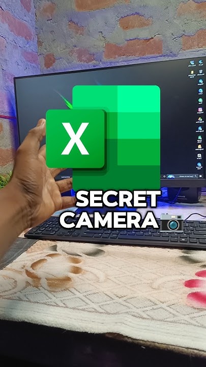 MS Excel secret Camera 📸🤩#ms #excel #secret #camera #windows #hacks #tricks #tech #tips # ...