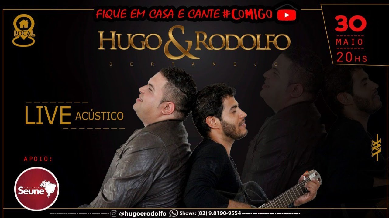 Live Solidária - Hugo & Rodolfo - YouTube