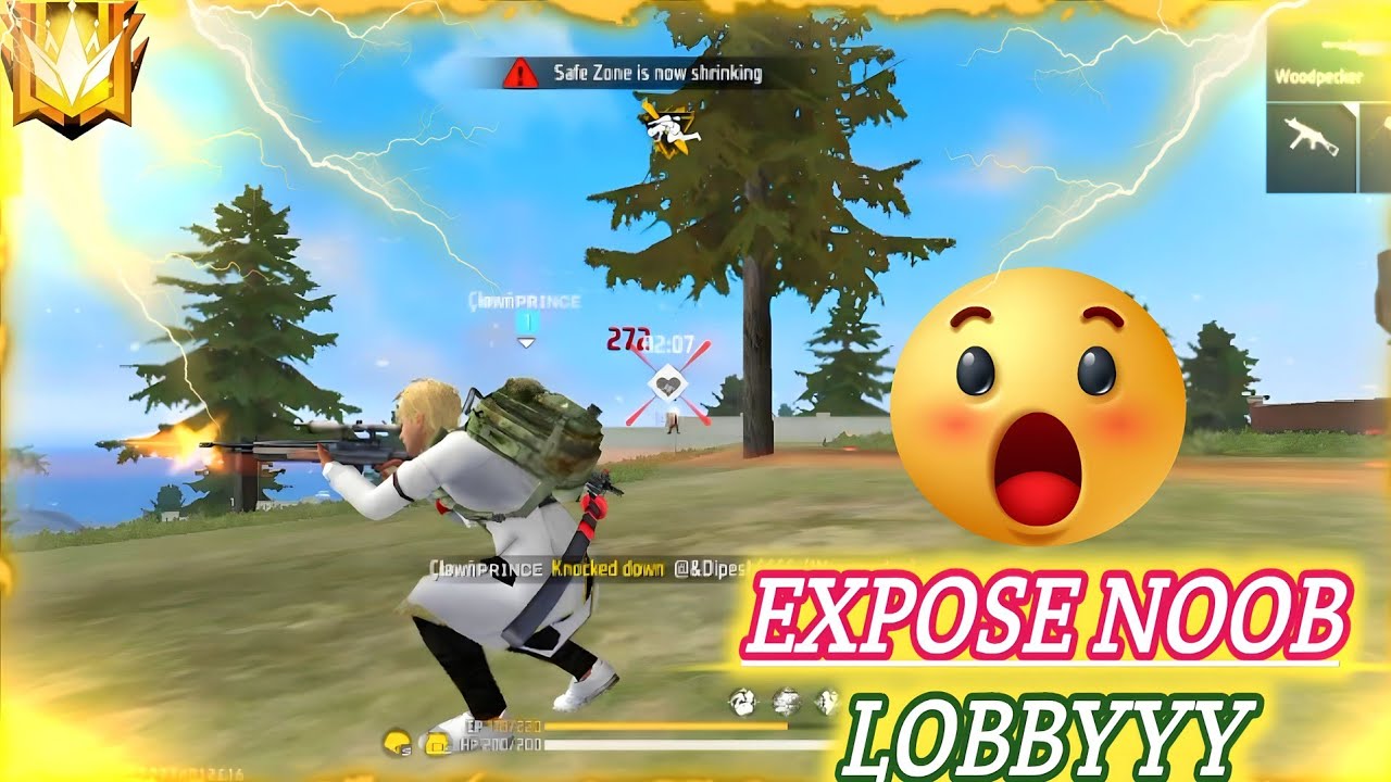 [OVERCONFIDENCE IN NOOB LOBBY THEN I AM SHOCK😅] - YouTube