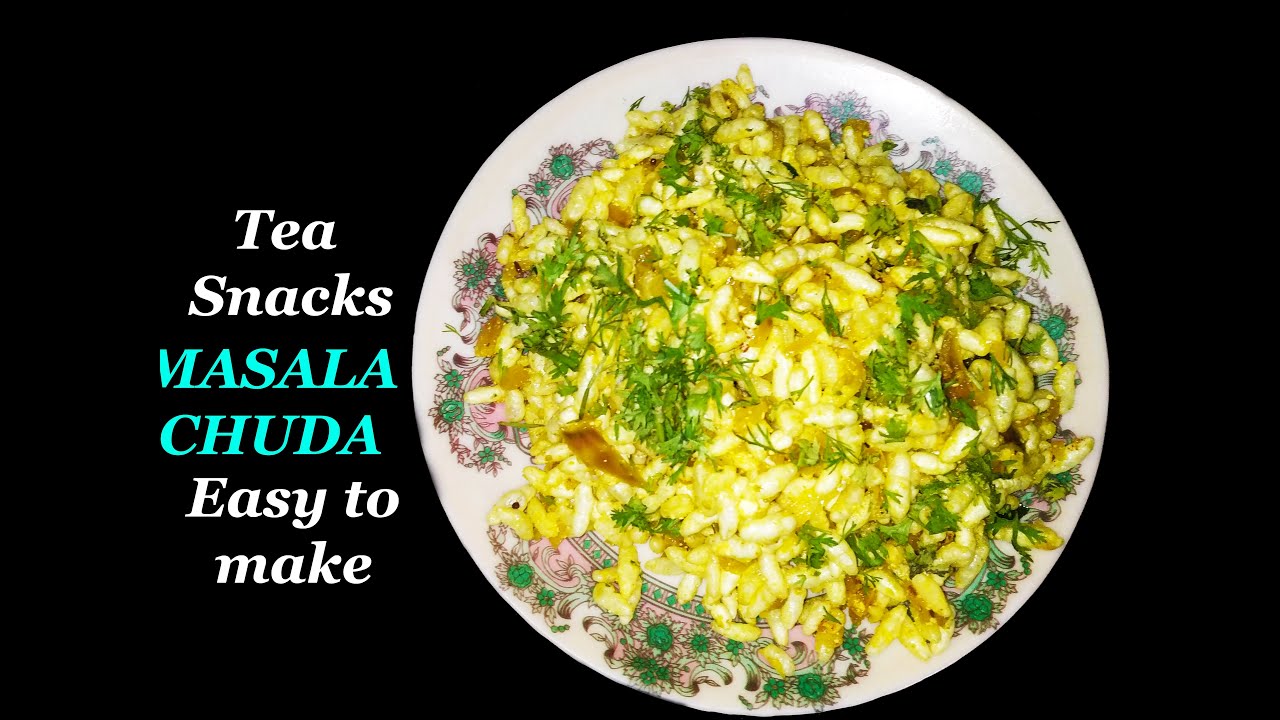 Masala Chuda Recipe | Tea Time Snacks | Easy to make - YouTube