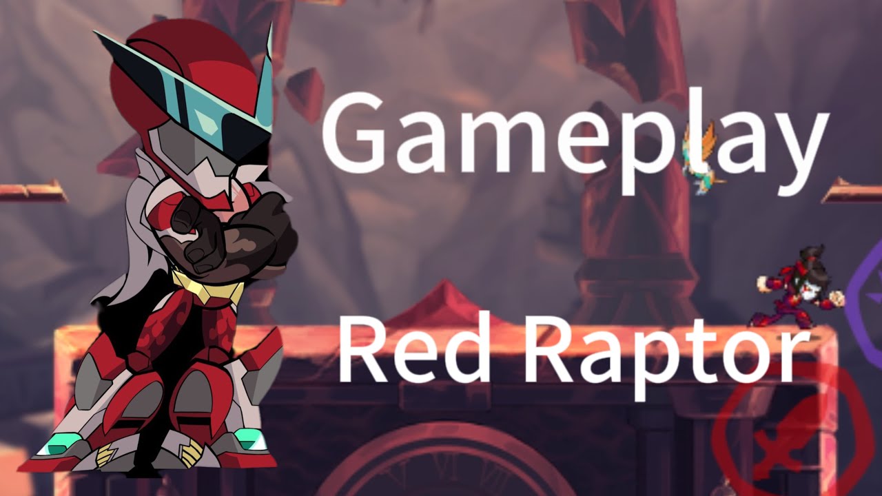 Gameplay Red Raptor!!! | BRAWHALLA - YouTube
