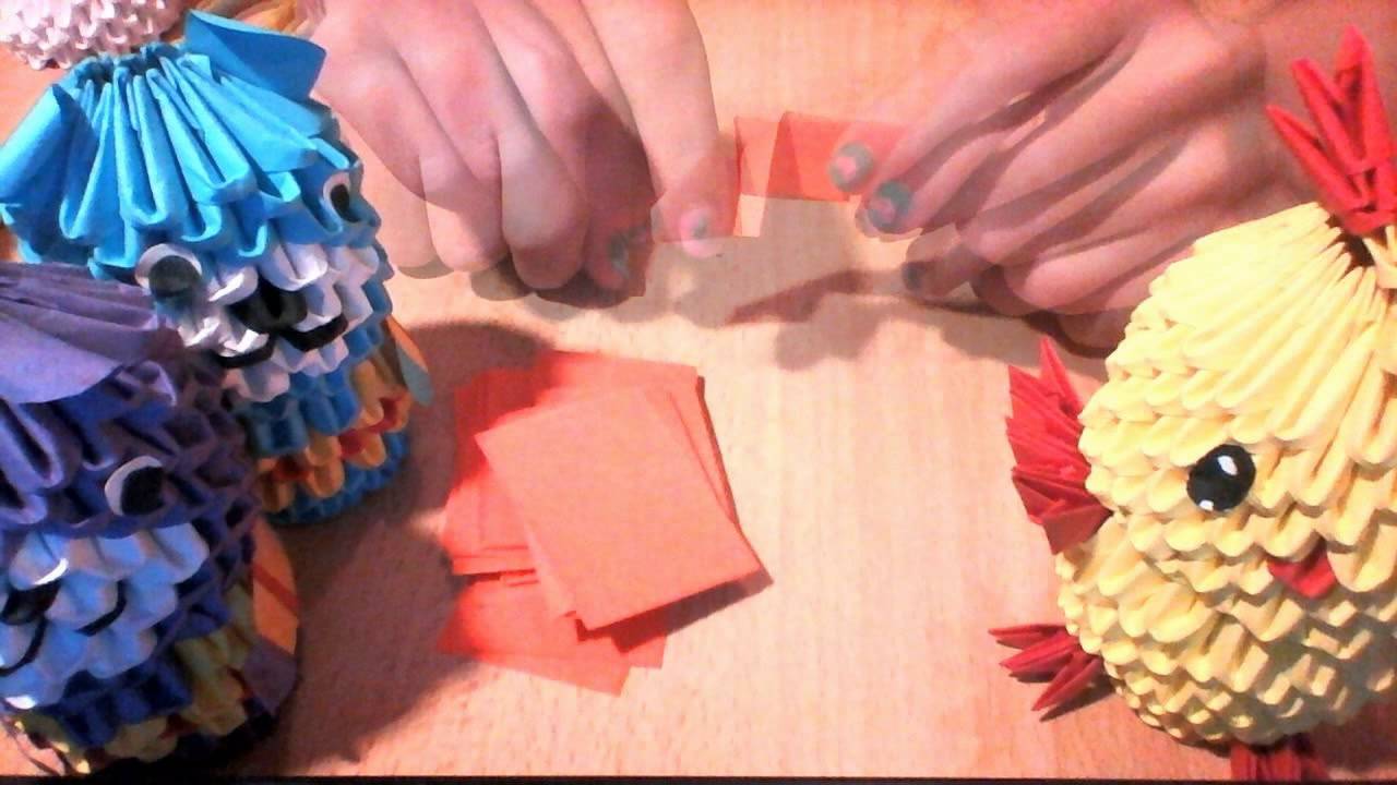3D Origami - How To Make Triangles? - YouTube
