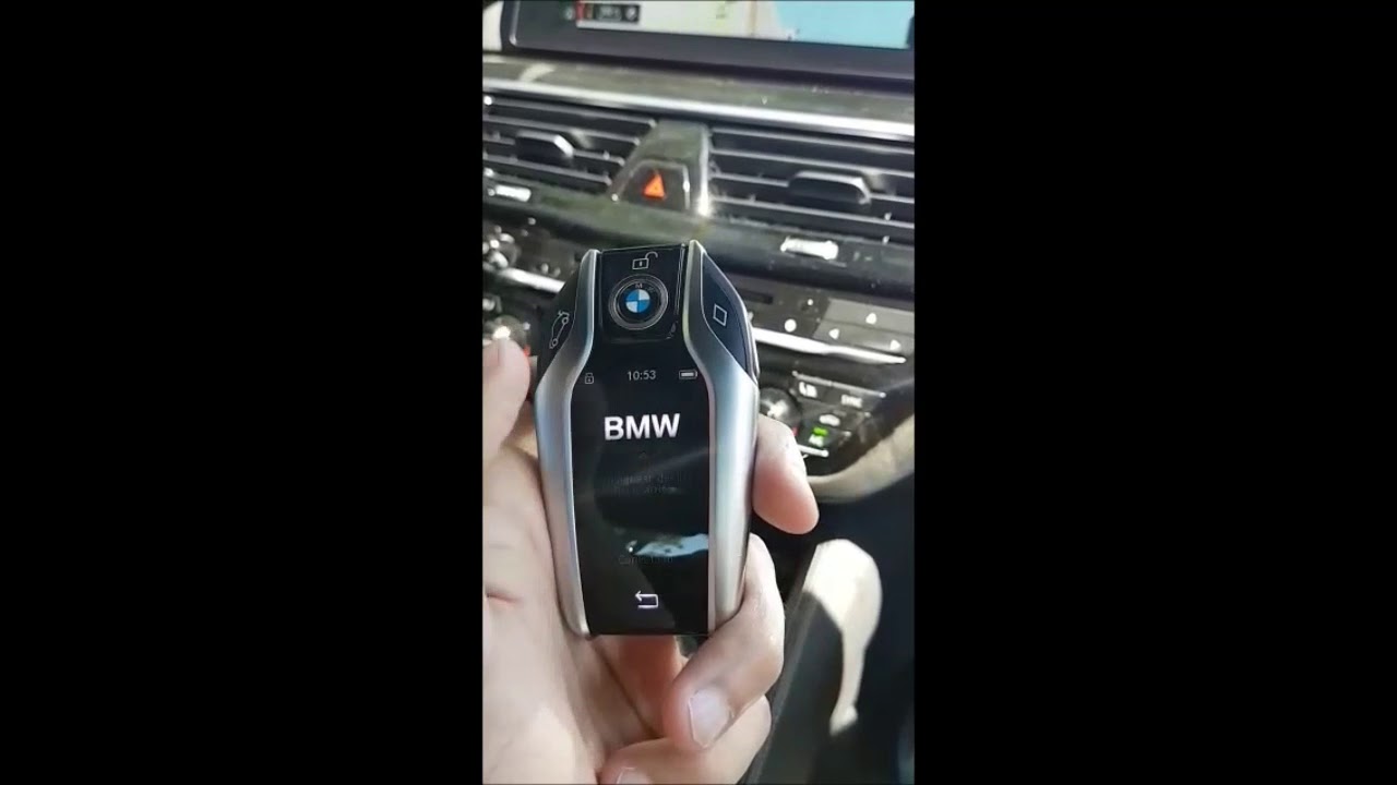 Display Key (BMW Serie 5 Prueba) - YouTube