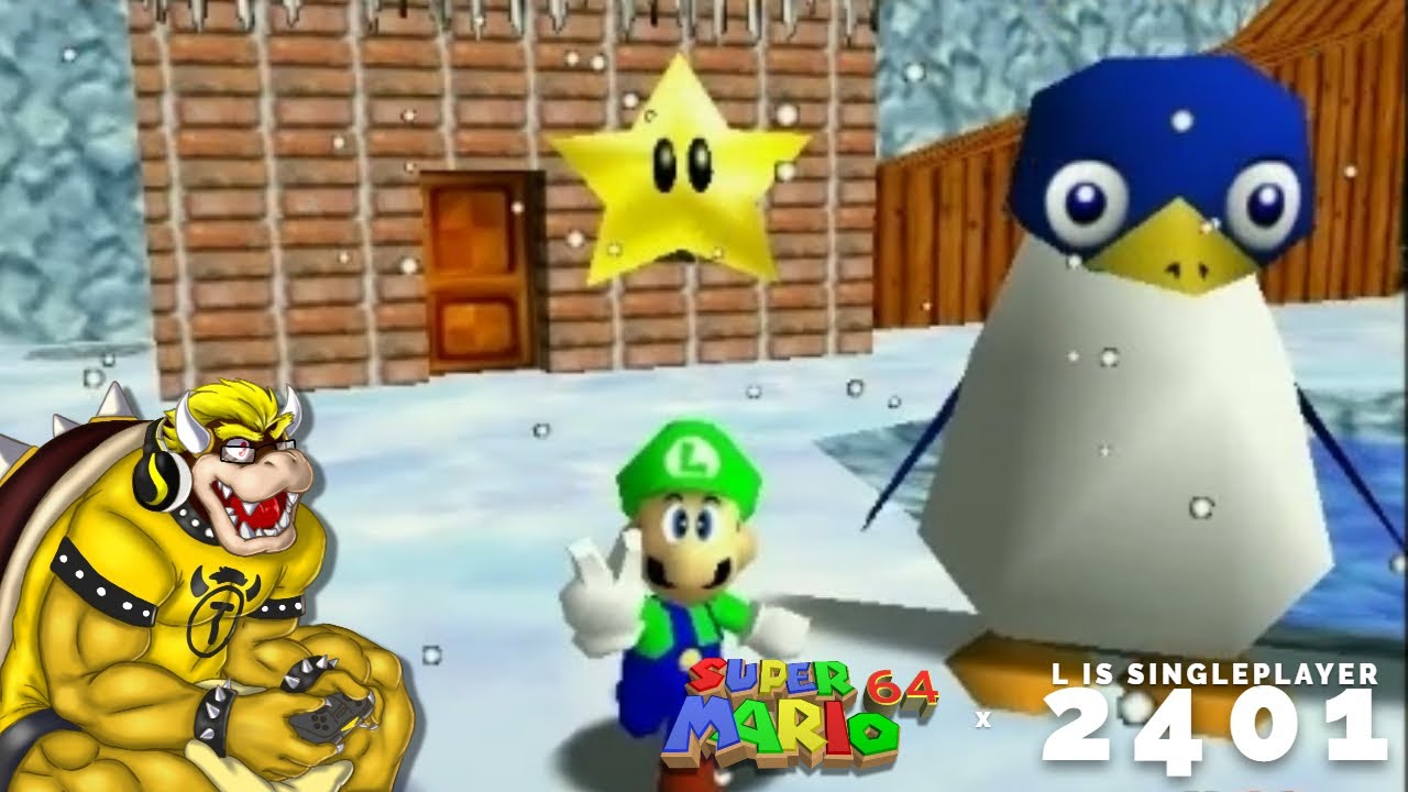 Super Mario 64 (N64 Patch) | L Is Singleplayer 2401 | Mod Gameplay ...