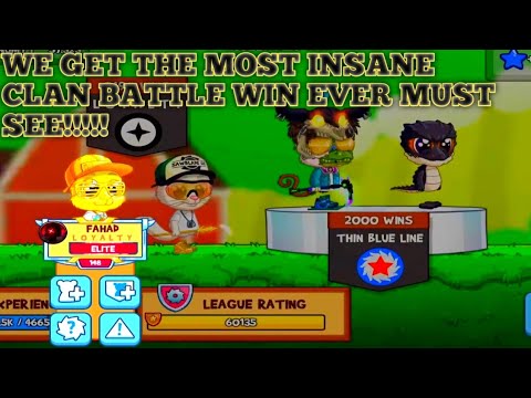 FUN RUN 3 WE GET THE MOST INSANE CLAN BATTLE WIN EVER MUST-SEE NEVER ...