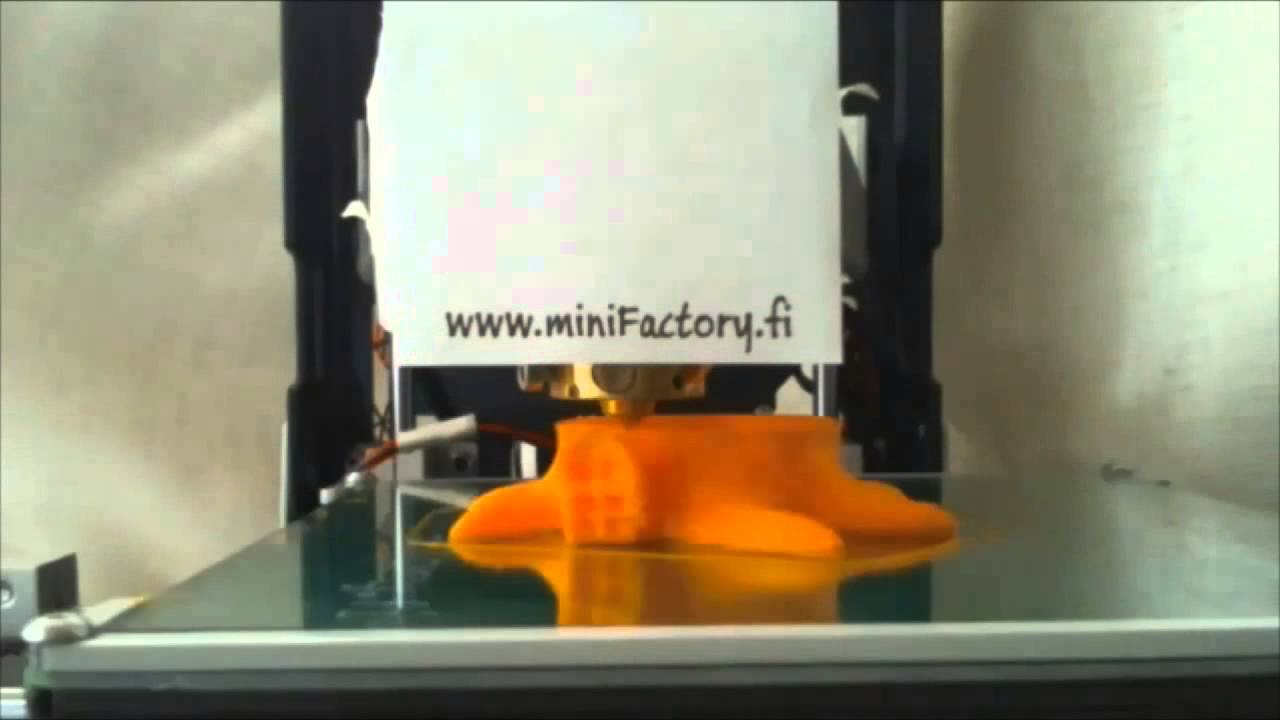 MiniFactory 3D tulostin - YouTube