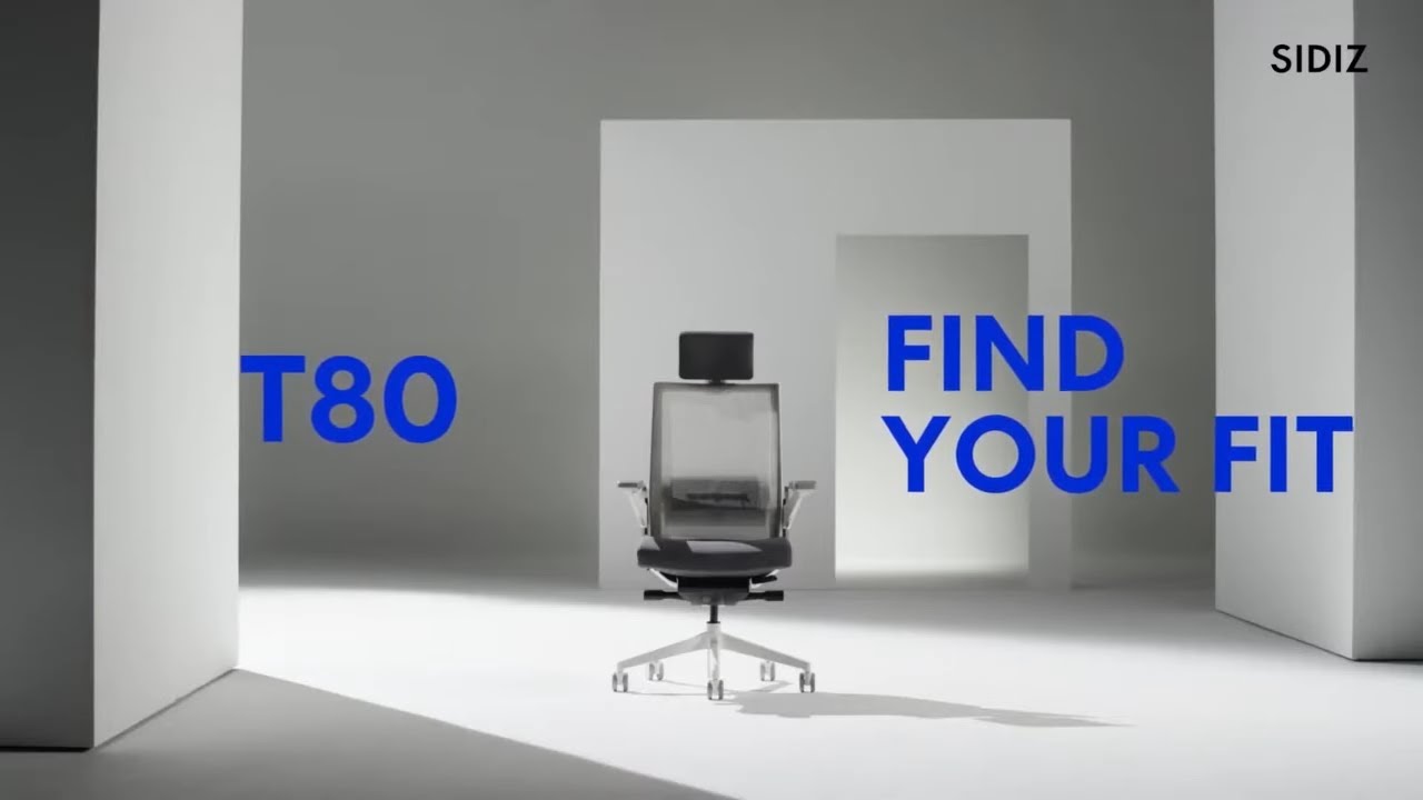 [SIDIZ] USER GUIDE - T80 (T80 의자 사용법) - YouTube