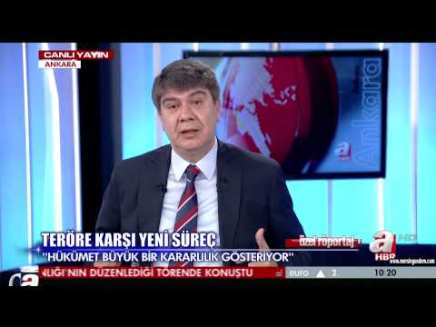 AK PARTİ GENEL BŞK.YARDIMCISI MENDERES TÜREL A HABER PROGRAMINDA 18.01.2013