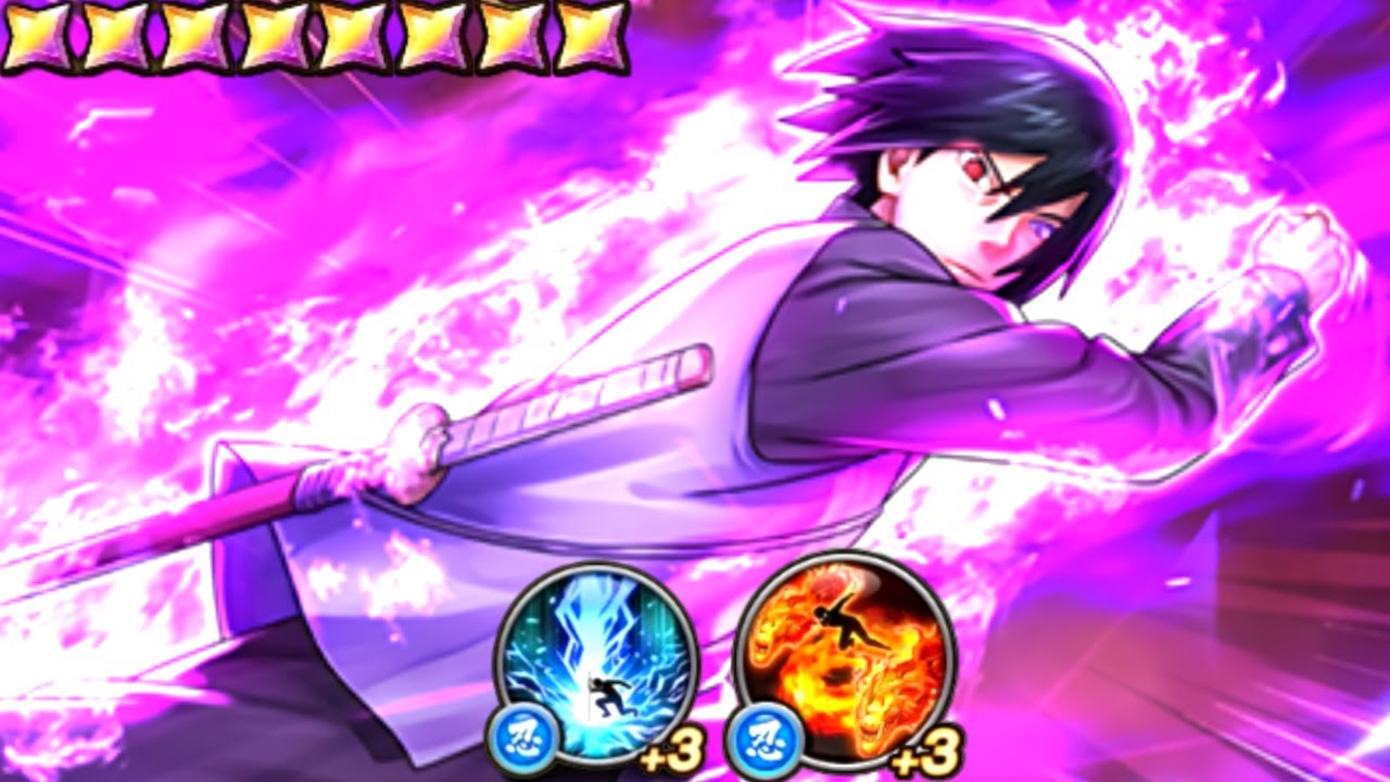 Sasuke WN Double Max Limit Break Showcase - Naruto x Boruto Ninja ...