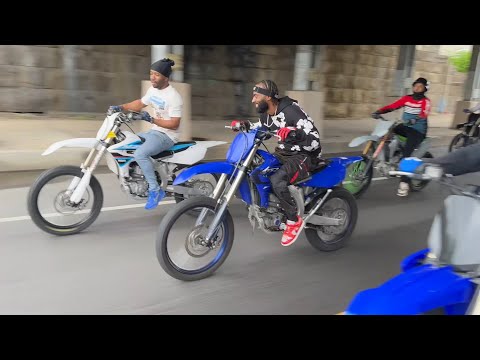 DIRTBIKE RIDE THRU BMORE PT. 2
