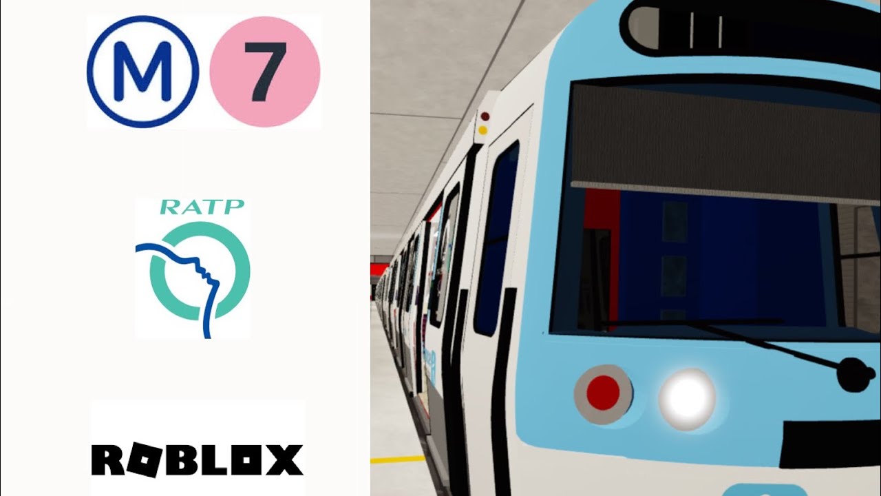 Arrivé d’un MF77 en Gare de Villejuif Louis Aragon | Métro Roblox ...