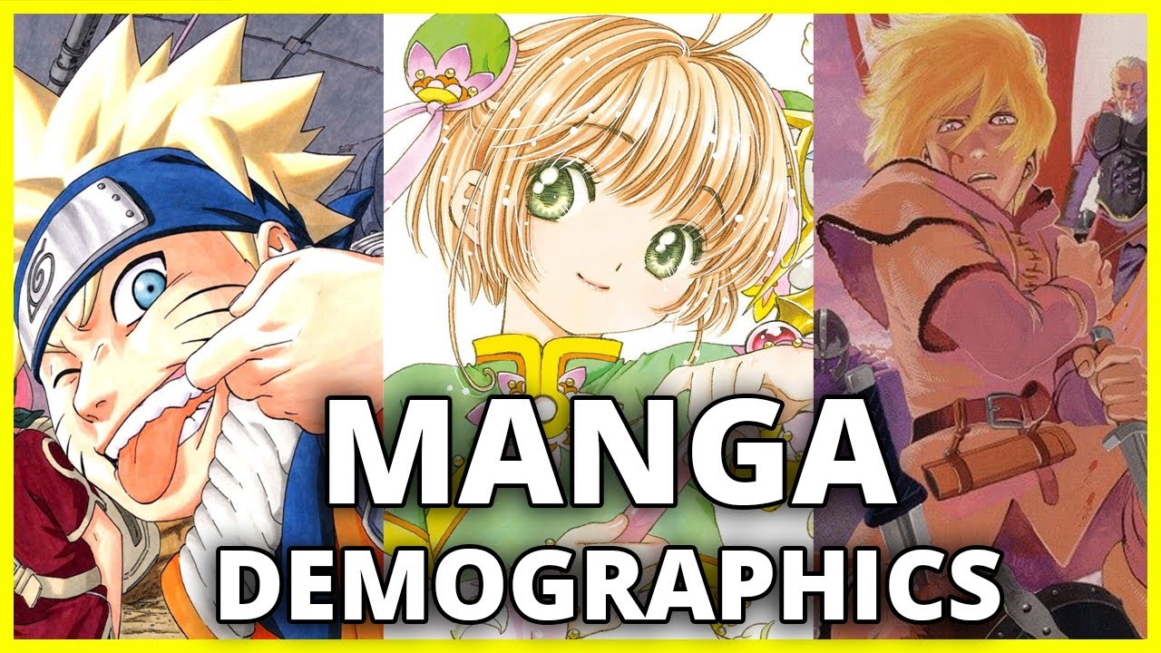 Manga Demographics Explained! [MANGA 101] - YouTube