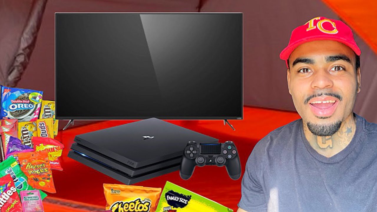 Playing Video Games Outside At 3AM - YouTube