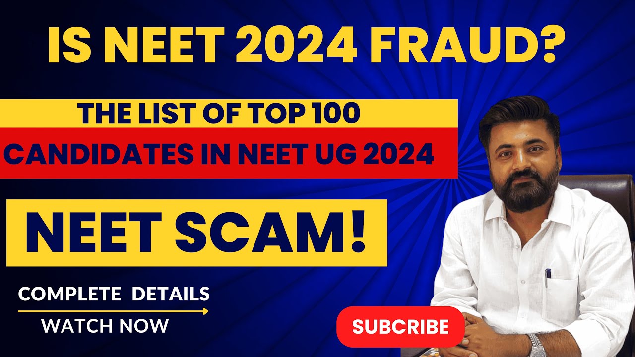 NEET 2024 Fraud | IS NEET 2024 A SCAM | Justice for NEET |NEET 2024 ...