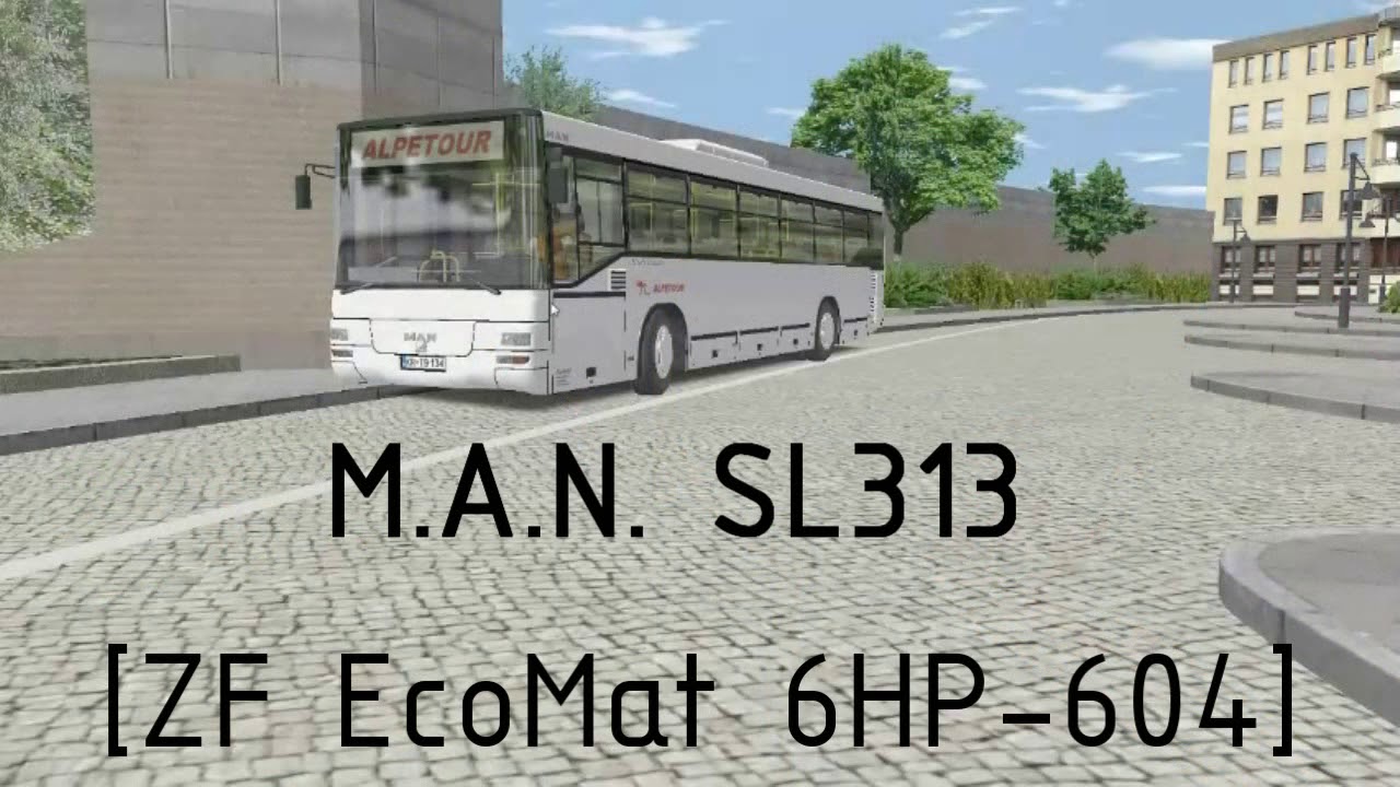 M.A.N. SL283 & SL313 ZF |OMSI 2 - YouTube