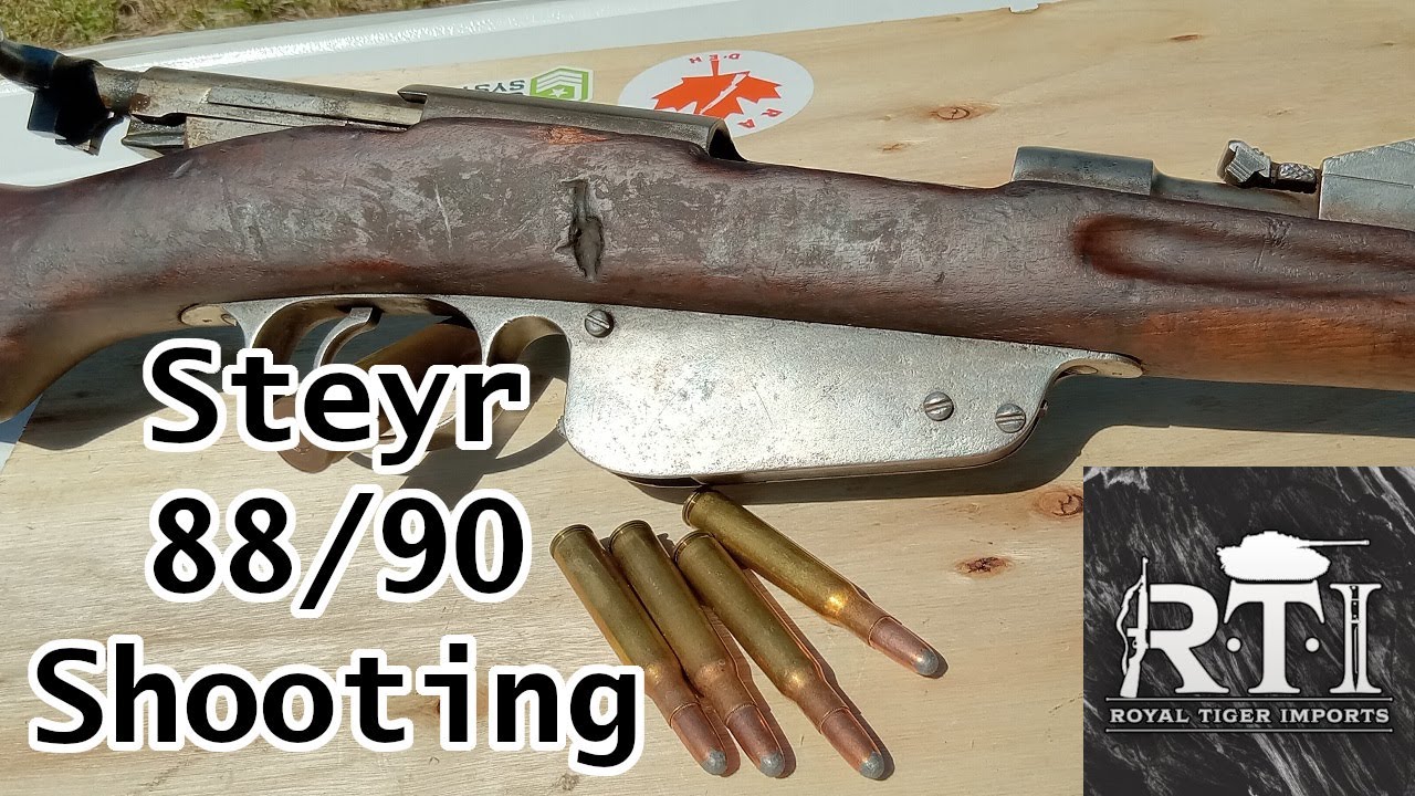 Steyr 88/90 C Grade Royal Tiger Imports Range Time - YouTube
