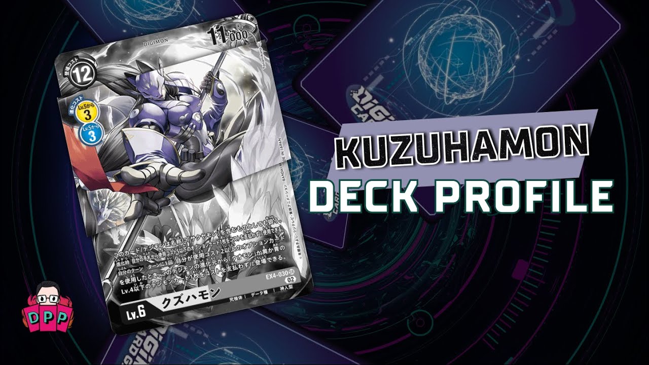 Digimon TCG Kuzuhamon Deck Profile - 14th February 2023 - YouTube