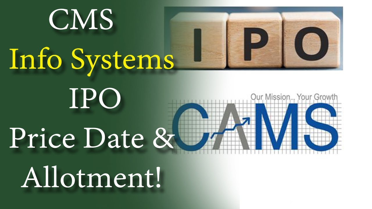 CMS Info Systems IPO | How to apply | Subscription Details listing ...