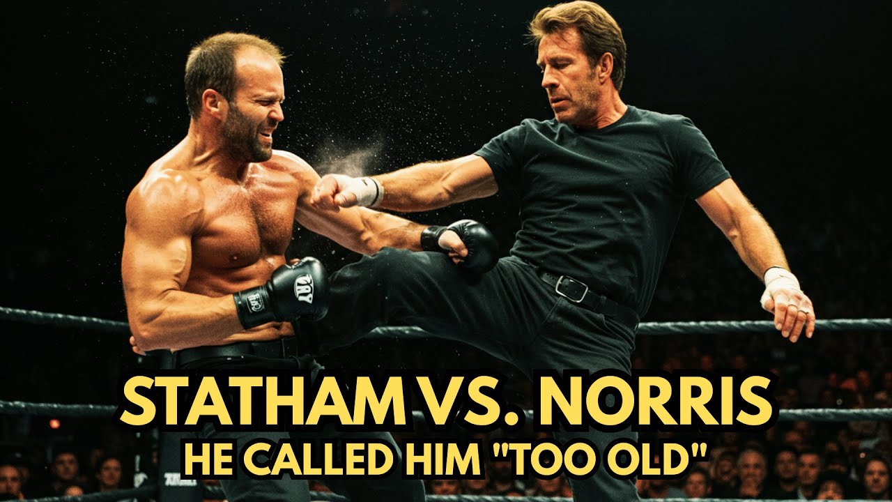 Jason Statham Said Chuck Norris is "TOO OLD"... He Messed With The ...