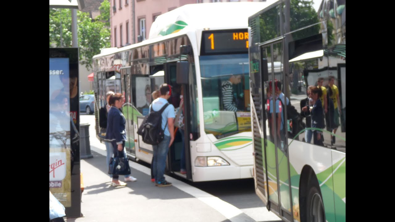 Le réseau de bus Trace Colmar 2016 - YouTube