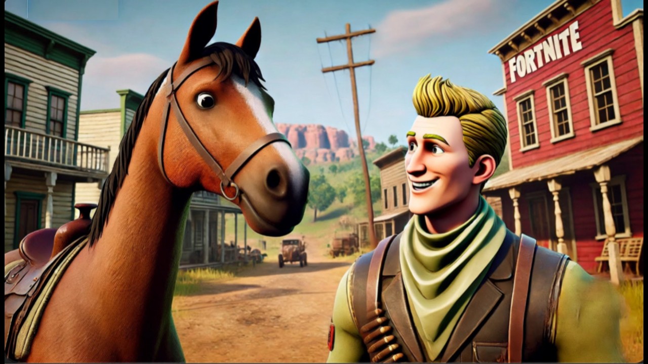 A Fortnite Player Playing RDR2 Be Like.. - YouTube