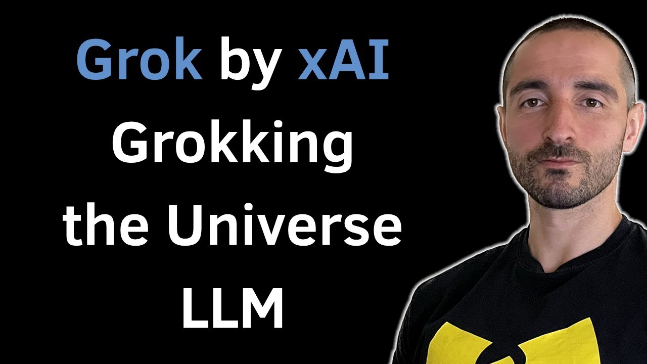 Grok - LLM by Elon Musk & xAI | Overview, Tech Stack, PromptIDE and Sample Prompts - YouTube