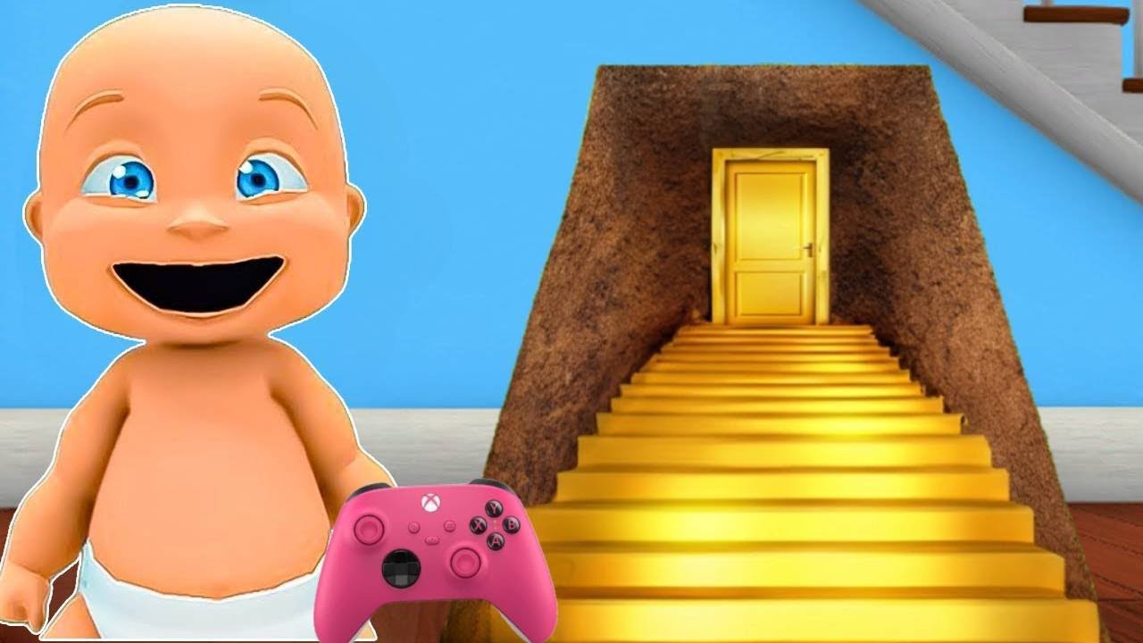 Baby Build SECRET Gaming BUNKER! - YouTube