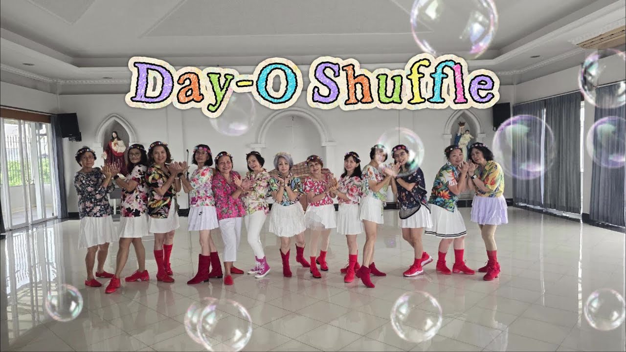 Day - O Shuffle Line Dance - YouTube