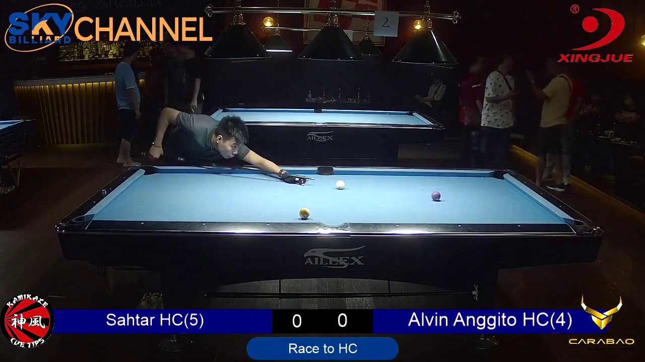 Sahtar VS Alvin Anggito - Final Open Handicap Wills Billiard Bar & Cafe ...
