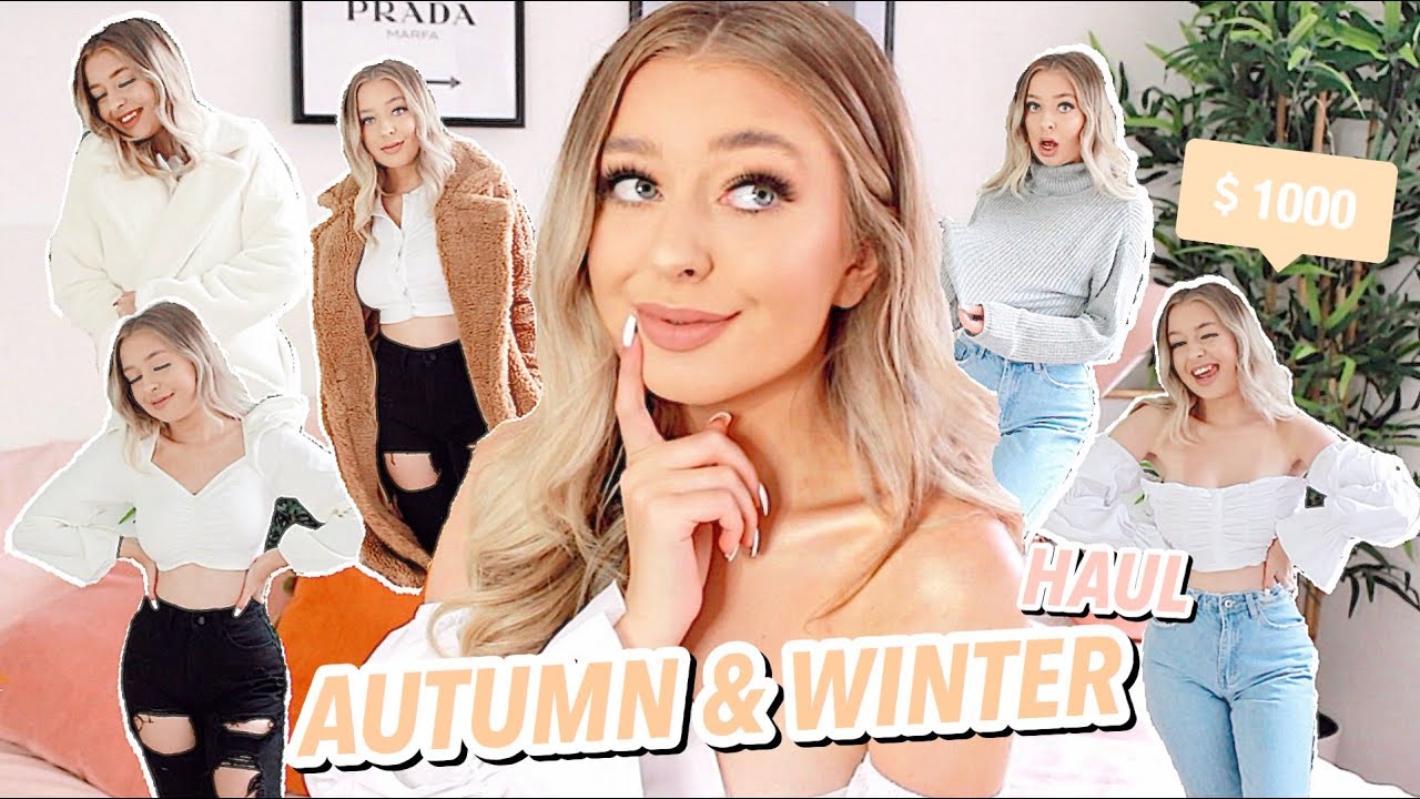 £1000 Try On Autumn & Winter HAUL! Missguided New In & DISCOUNT CODE ...