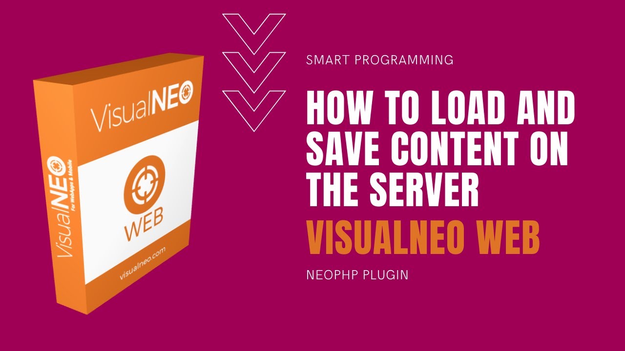How to load and save content on server - YouTube