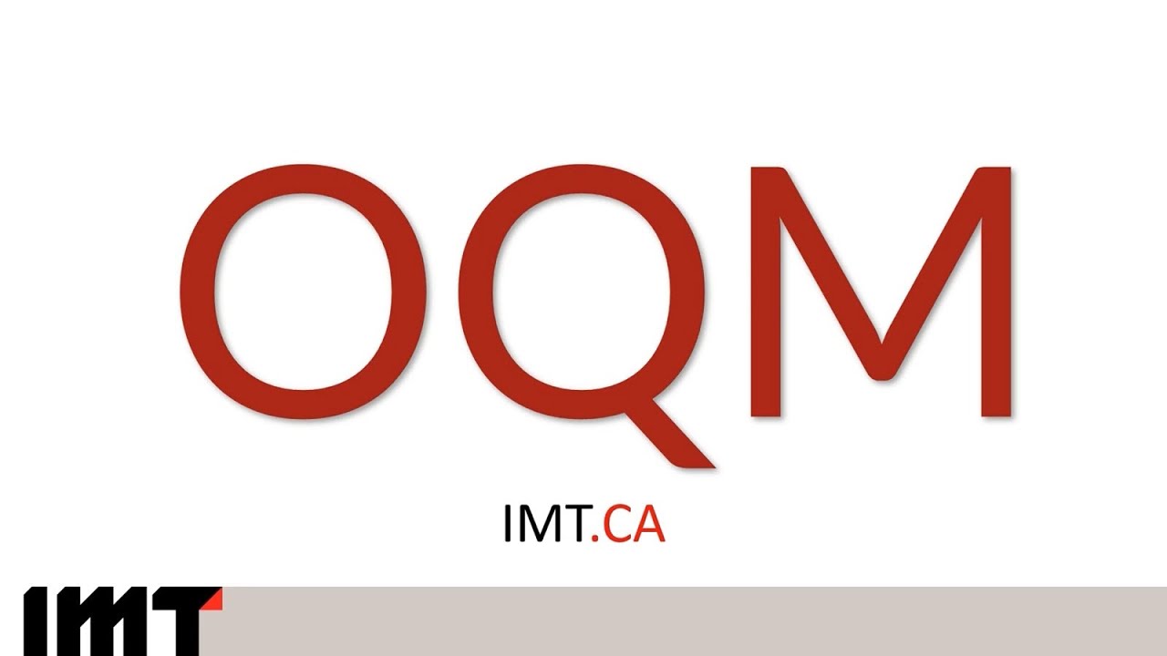 Introducing IMT OQM - YouTube