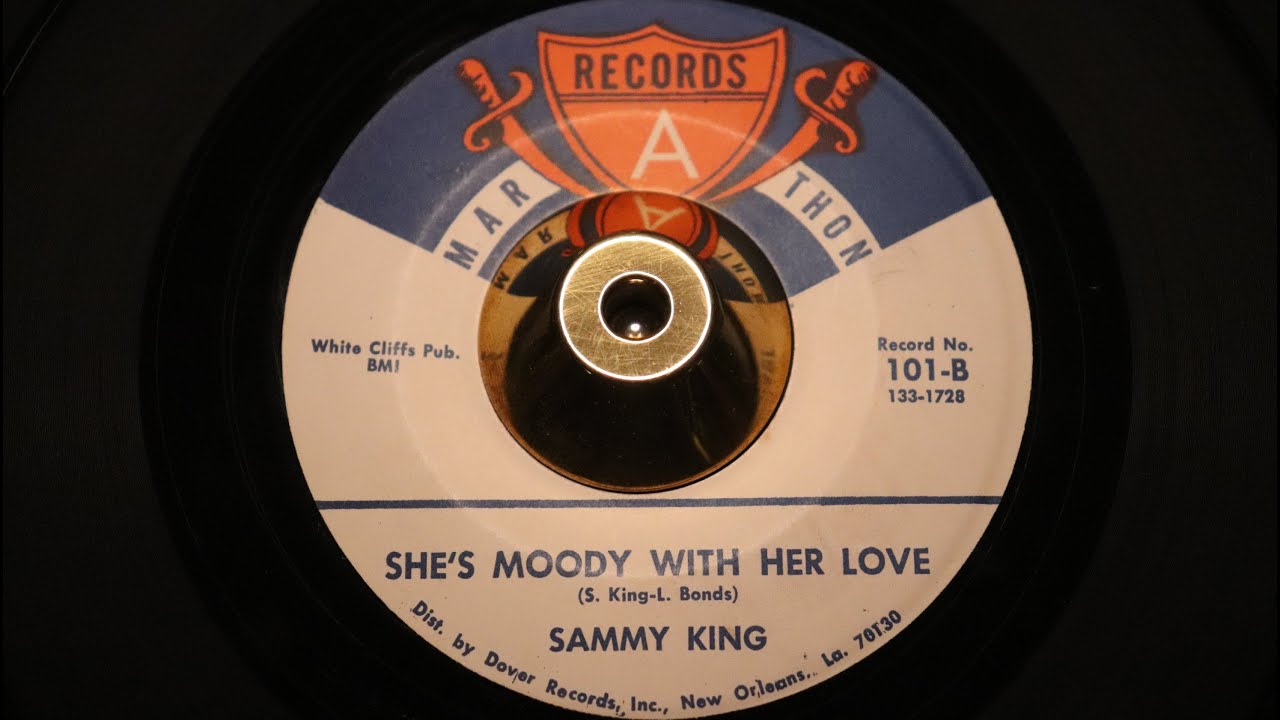 Sammy King - She's Moody With Her Love - Marthon: 101 - YouTube