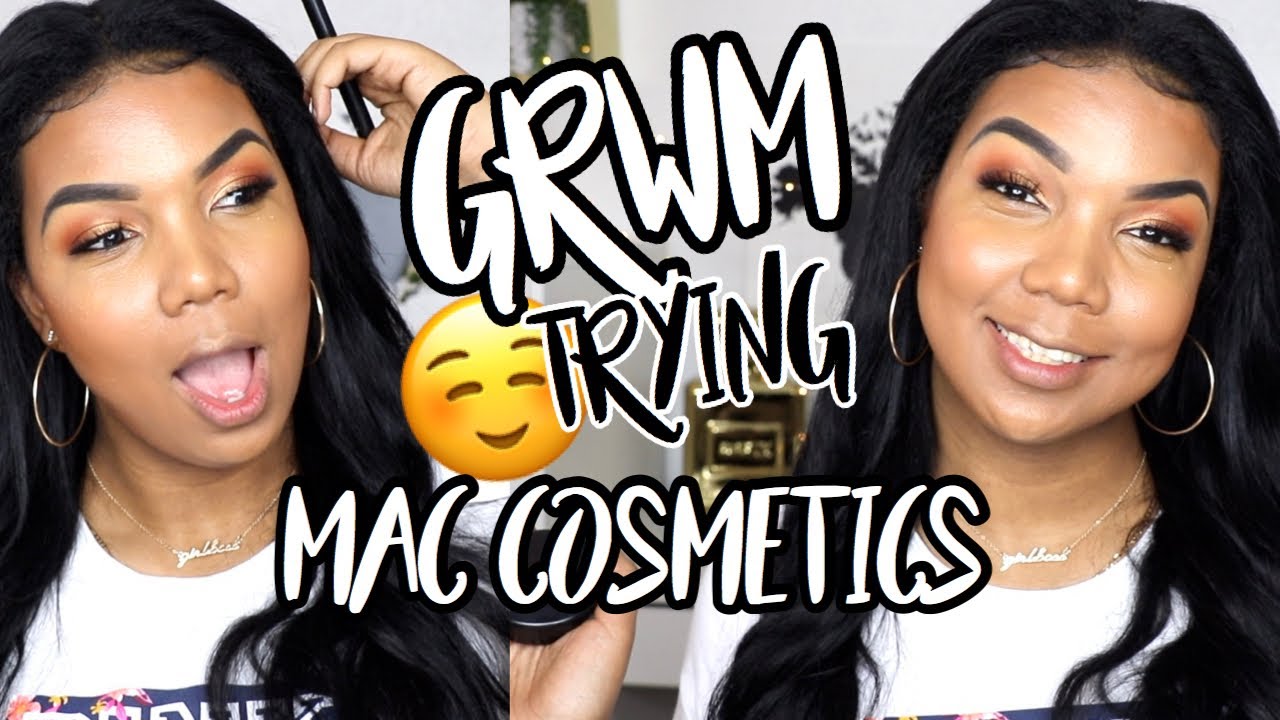 GRWM USING MAC COSMETICS - YouTube